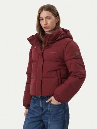 Guess Winterjacke W6BL25 W3788 Dunkelrot Regular Fit