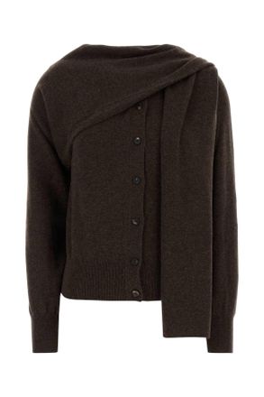 Ferragamo Cashmere Cardigan - Brown