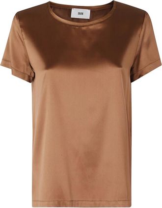 SOLOTRE Femme, Tops, Brun, Taille: 38 FR T-shirt