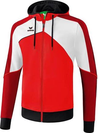 Erima Herren Premium One 2.0 Trainingsjacke mit Kapuze