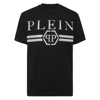Philipp Plein Homme, Tops, Noir, Taille: XL T-Chemises