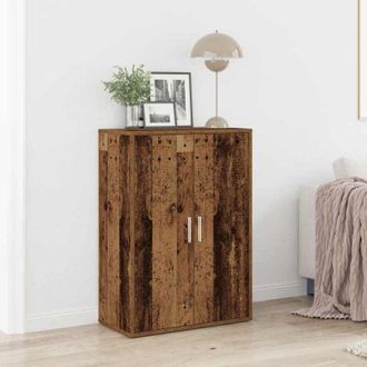 vidaXL Buffet en bois ancien 60x31x84 cm en bois agglom&eacute;r&eacute; Vidaxl