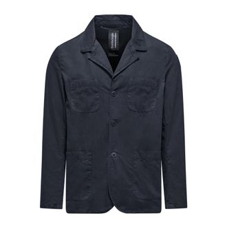 Bomboogie Homme, Vestes, Bleu, Taille: S Veste Multipoches en Coton