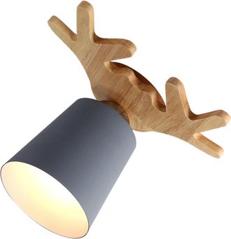 NUOBESTY Antler Design Deckenleuchte Aus Hochwertigem Material Moderner Stil Langlebig Und Formstabil Einfache Montage Beleuchtung Für Flur Und Innenräume Natü