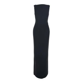 Solace London Imogen Long Dress - - Dresses - Damen - Schwarzk - M