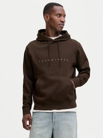 Jack & Jones Jack & Jones Sweatshirt Star 12233972 Braun Relaxed Fit