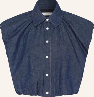 Frame Denim Frame Jeansbluse The Shell blau