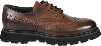 Doucal's Klassische Derby-Schuhe - Braun