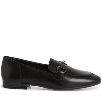 Tamaris Leder Slipper - - Shoes - Damen - Schwarzk - 38 EU