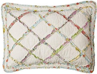 Laura Ashley | Ruffle Garden Collection 100% Baumwolle, ultraweicher Standard-Kissenbezug mit Hotelverschluss, vorgewaschen f&uuml;r zus&auml;tzlichen Komfort, cremefarben, 