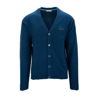 Sun 68 Herren, Strickwaren, Blau, MGr&ouml;&szlig;e