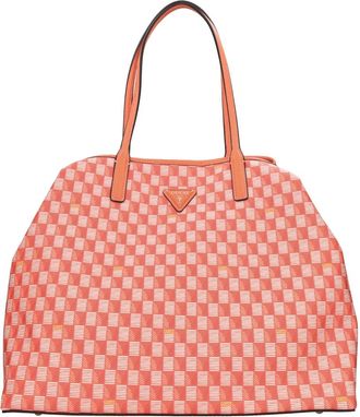 Guess Femme, Sacs, Orange, Taille: ONE Size G Wave Large Tote Bag