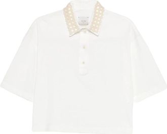 Alysi Femme, Tops, Beige, Taille: 38 FR Polo