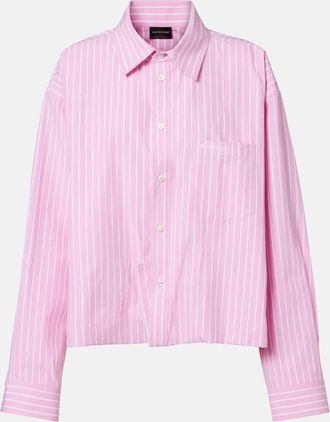 Balenciaga Hemd aus Baumwollpopeline
