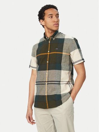 Barbour Hemd Douglas MSH5077TN51 Gr&uuml;n Regular Fit
