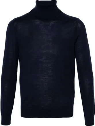Paul Smith Rollkragenpullover - Blau