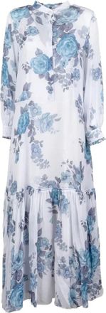 Marella Femme, Robes, Multicolore, Taille: 38 FR 003