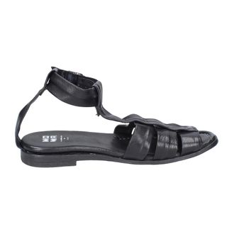Moma Moma, Femme, Chaussures, Noir, Taille: 37 EU Sandales en cuir vintage