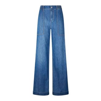 Liu Jo Liu-Jo - Hosen > Weite Hosen - - Jeans - Damen - Blau - W28