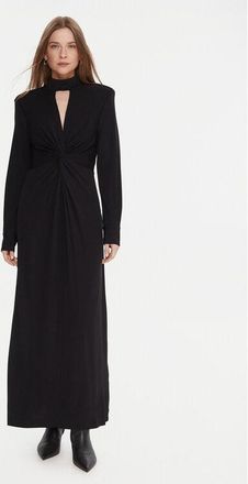 Lola Casademunt Abendkleid LF2516015 Schwarz Regular Fit