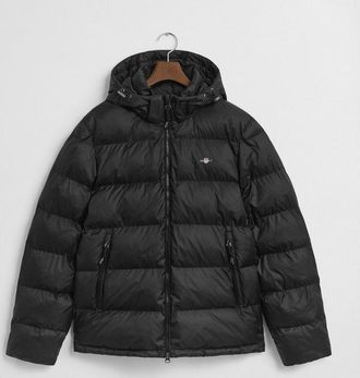 GANT Steppjacke ACTIVE CLOUD JACKET regular fit, abnehmbare Kapuze, 2-Wege-Reißverschluss