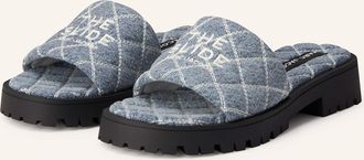 Marc Jacobs Pantoletten The Luge Sole blau