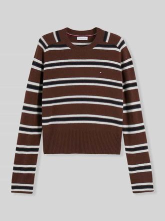 Tommy Hilfiger Slim Fit Pullover aus reiner Wolle