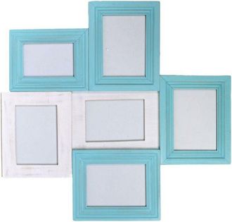 Vacchetti Mehrfacher Fotorahmen aus Holz 6p cm60x3h63,2