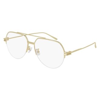 Bottega Veneta Femme, Accessoires, Jaune, Taille: 57 MM Optical Frame