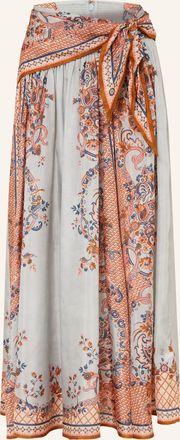 Zimmermann Satinrock Aster Aus Seide blau