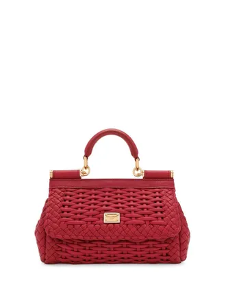 Dolce & Gabbana petit sac porté épaule Sicily - Rouge