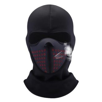 Generic Masque de cyclisme dhiver | Casque anti-poussi&egrave;re et respirant | Masque dhiver anti-bu&eacute;e pour hommes, adultes, personnes &acirc;g&eacute;es, adolescents, randonn&eacute;e