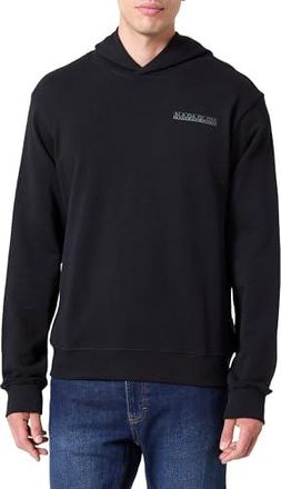Napapijri Sweat &agrave; Capuche Baley pour Homme, Noir, L