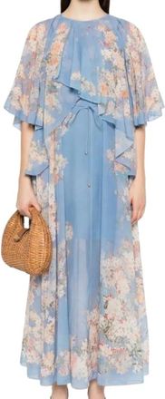 Zimmermann Femme, Robes, Bleu, Taille: 40 FR Zimmermann Robes