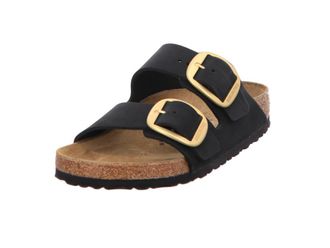 Birkenstock Damen Sandale Arizona Big Buckle Nubukleder normal