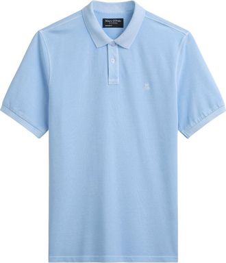 Marc O'Polo Garment Dyed gef&auml;rbtes Piqu&eacute;-Poloshirt, Regular Fit in