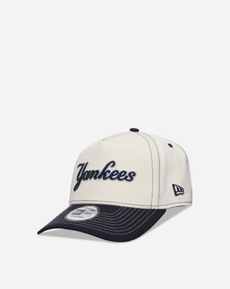 New Era New York Yankees MLB City Icon 9FORTY E-Frame Adjustable Cap Cream