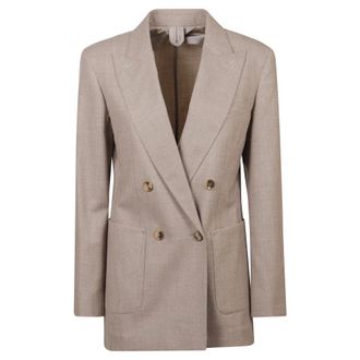 Max Mara Harald Blazer - - Jackets - Damen - Beige - M