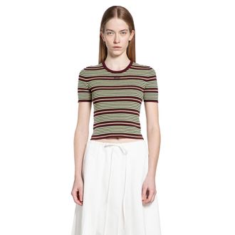 Prada Striped Cotton T-Shirt