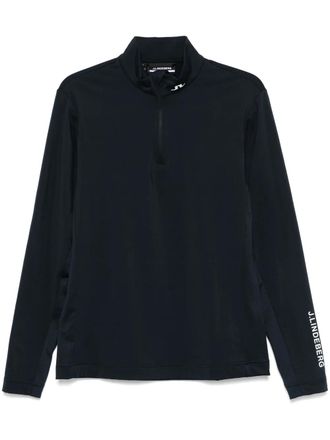 J.Lindeberg polo Tour Tech Mid Layer - Bleu
