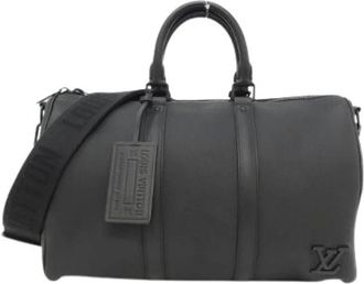 Louis Vuitton unisex, Pre-owned, Noir, Taille: ONE Size Sac Boston Aerogram Calf Pre-owned