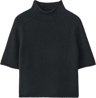 Lisa Yang Rollkragenpullover - Schwarz