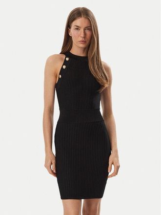 Guess Strickkleid G6BK15 Z1581 Schwarz Slim Fit
