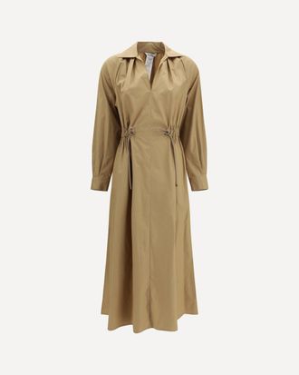 Max Mara Pedaggi midi Dress in cotton poplin Female 42