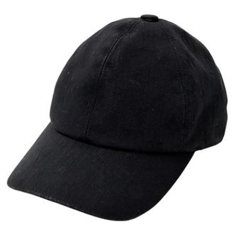 Louis Vuitton unisex, Pre-owned, Noir, Taille: ONE Size Chapeau Vintage en Coton Pre-owned