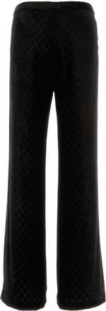 Gucci Stretch Velvet Trousers - Black