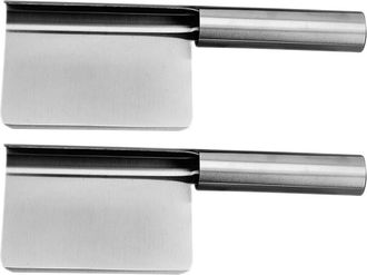 Amosfun Edelstahl Kr&uuml;Melkehrer 2 St&uuml;Ck - Effektiver Manuelle Brotkr&uuml;Melreiniger F&uuml;R Restaurant K&uuml;Che Und B&uuml;Ro - Leicht Und Tragbar Umweltfreundlich