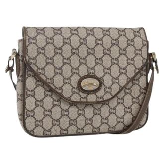Gucci Sac bandouli&egrave;re en plastique Pre-owned - Femme - Pre-owned - Beige - Taille: ONE Size