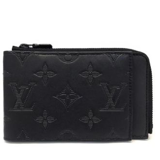 Louis Vuitton Pre-owned Monogram Shadow Bi-fold Portemonnaie - - Pre-owned - Herren - Schwarzk - ONE SIZE