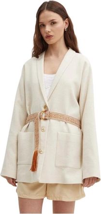 La Petite Francaise Damen, Jacken, Beige, XSGr&ouml;&szlig;e